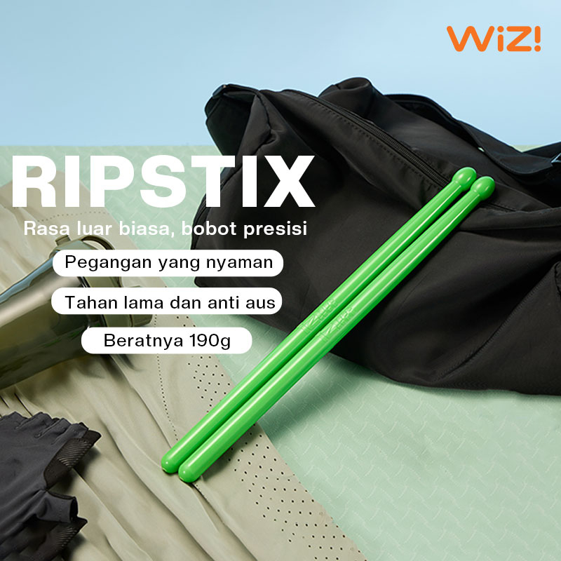 Jual WiZi Ripstix Poundfit 190g Pound Fit Stick Workout Cardio Stick 1 ...