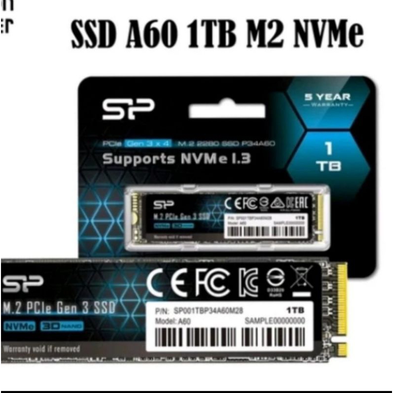 Jual SSD SILICON POWER/SP NVME 1 TB | Shopee Indonesia