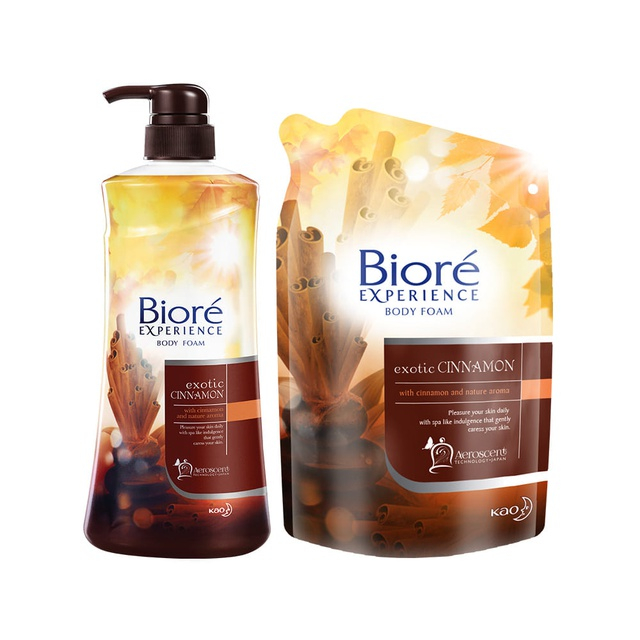 Jual Biore Experience Sabun Mandi Cair Premium Exotic Cinnamon | Shopee ...