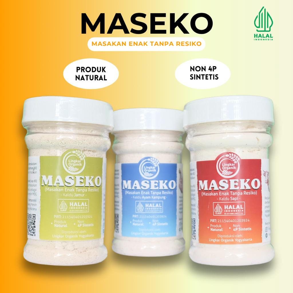 Jual Kaldu Maseko Non MSG Organik MPASI bayi Kemasan botol Maseko ayam ...