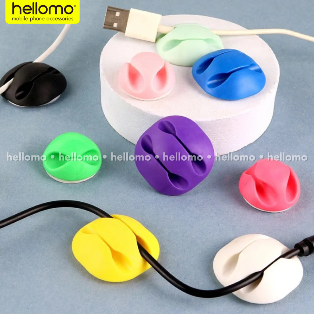 Jual Penjepit Klip Kabel Wire Holder Perapih Kabel Cable Clip Organizer ...