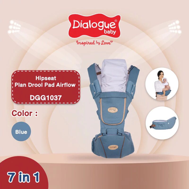 Jual Dialogue Hipseat Plain Drool pad airflow | Shopee Indonesia