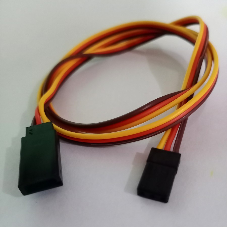 Jual 1pcs Heavy Duty cable servo 600mm / 60cm kabel 22AWG sambungan ...