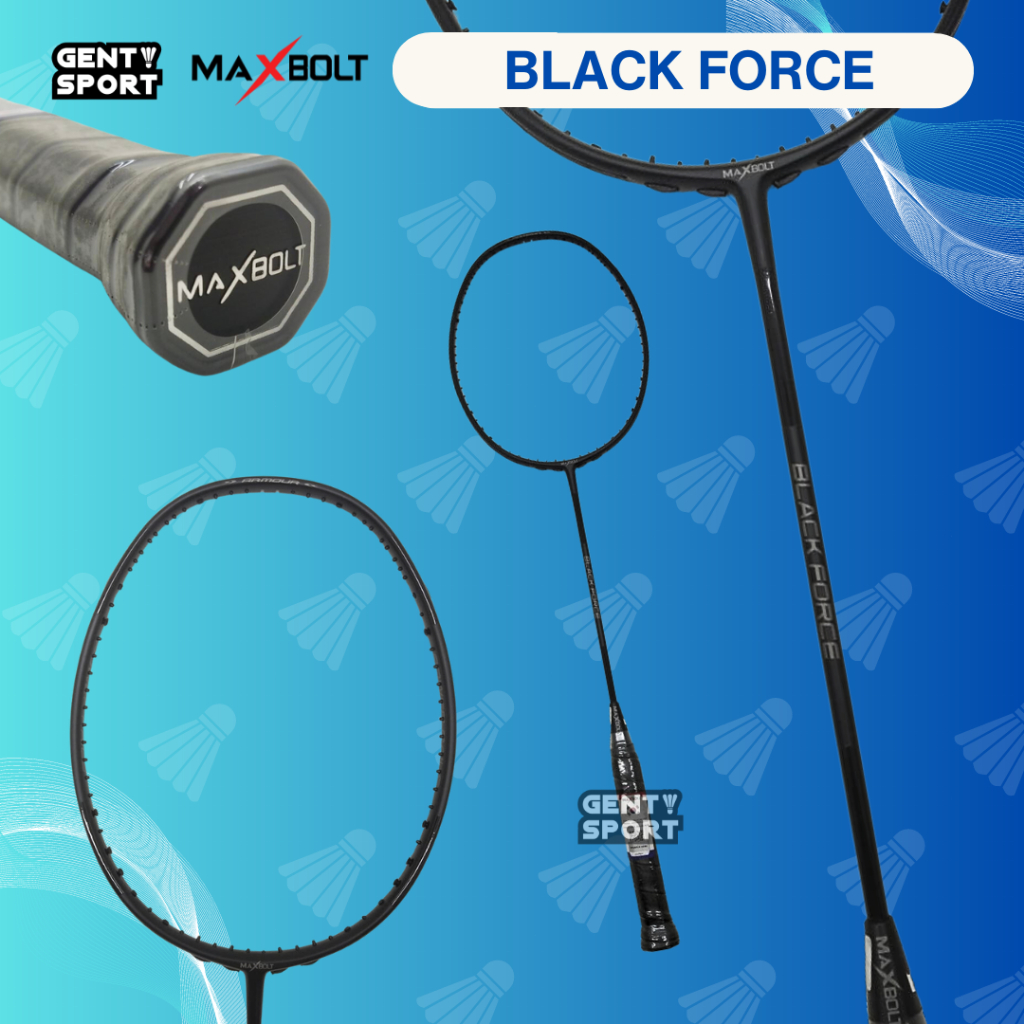 Jual Maxbolt Black Force Raket Badminton Original | Shopee Indonesia