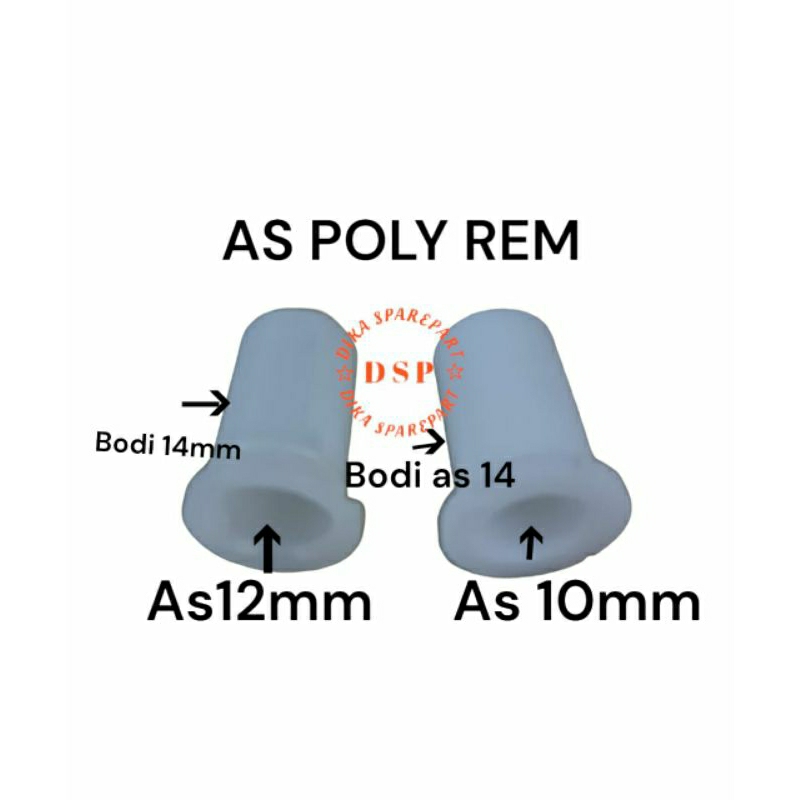 Jual AS POLI BABET UMUM AS 10-AS12MM DIAMETER BODY 12MM | Shopee Indonesia