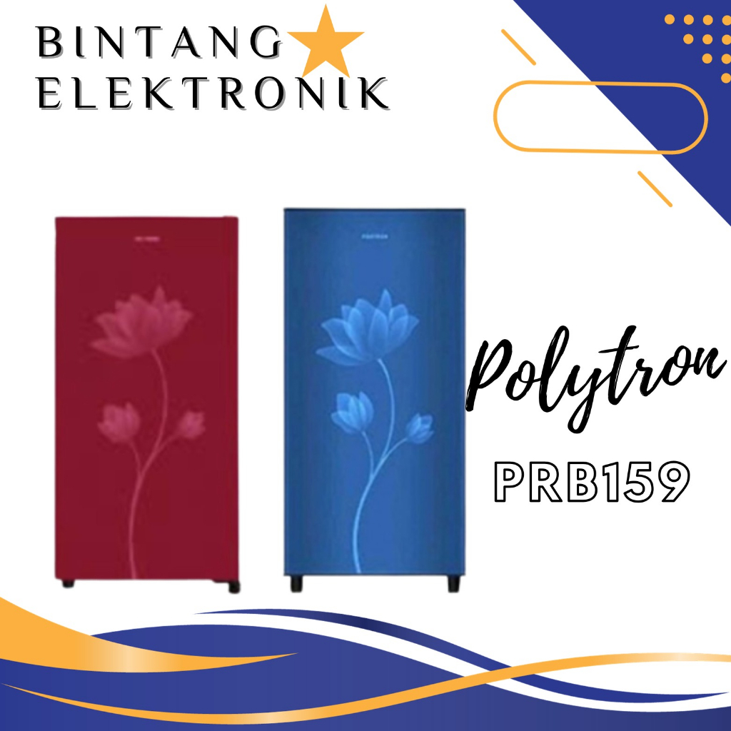 Jual LEMARI ES KULKAS POLYTRON 1 PINTU PRB 159 | Shopee Indonesia