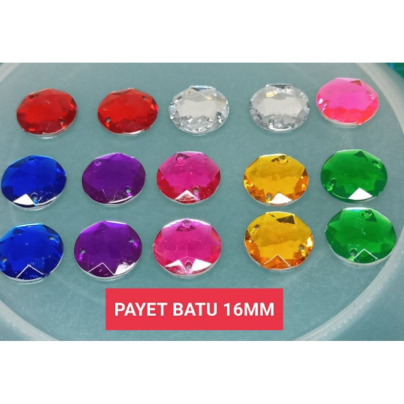 Jual PAYET BATU BULAT 16MILI ( ISI:20 PCS ) | Shopee Indonesia