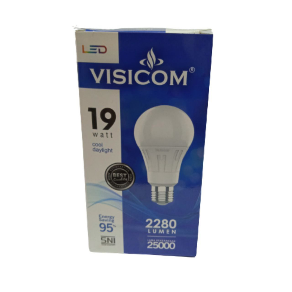 Jual LAMPU LED VISICOM MODEL BULB 19 WATT WARNA KUNING DAN PUTIH ...
