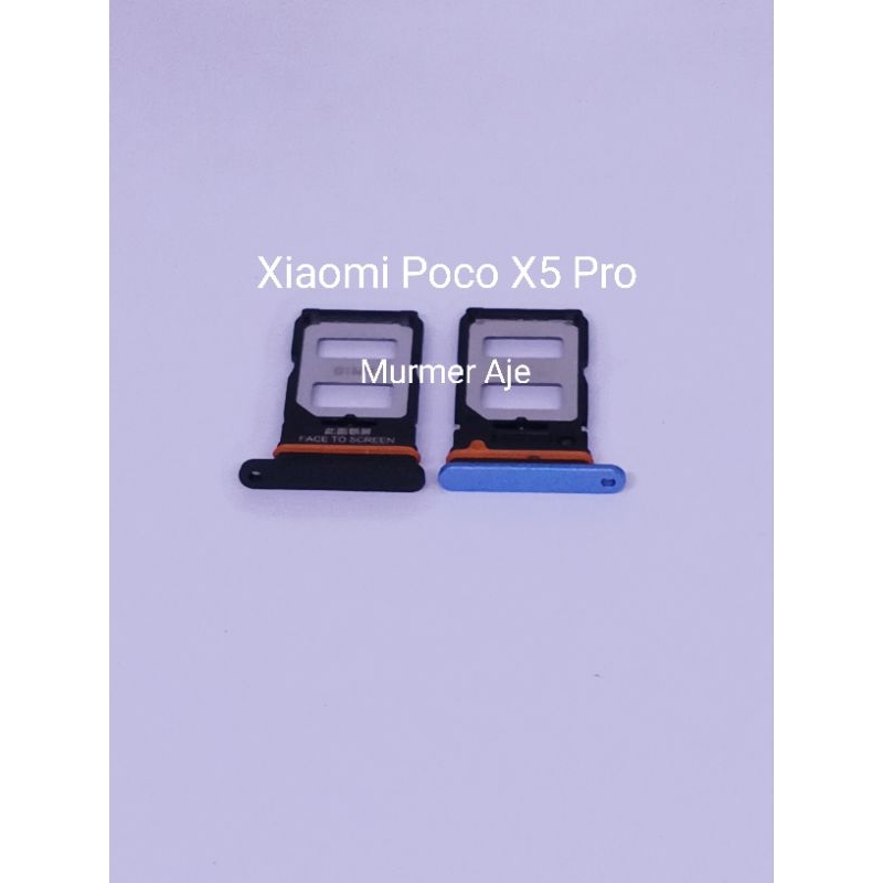 Jual Sim card tray slot tempat kartu sim xiaomi poco x5 pro oem ...