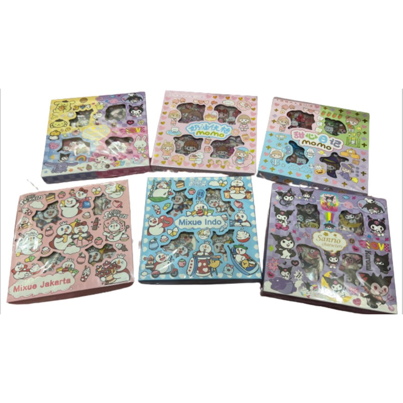 Jual stiker karakter isi 100 pcs | Shopee Indonesia