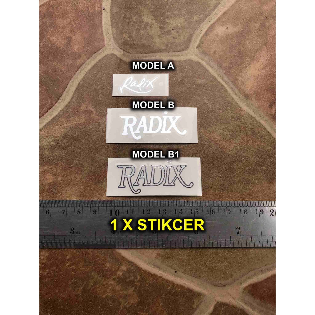 Jual Gitar Radix Headstock Sticker Tempel Elektrik Not Decal Akustik ...