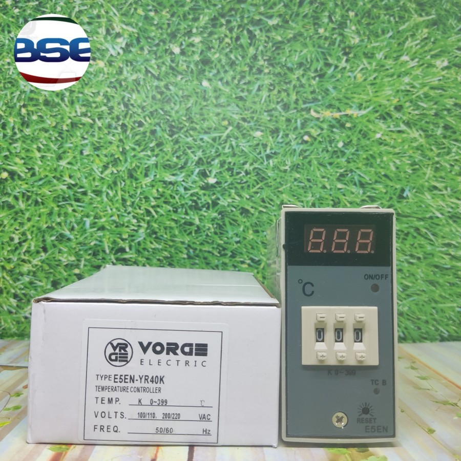 Jual Analog Temperatur Control E5EN VORGE Pengatur Suhu Thermo kontrol ...