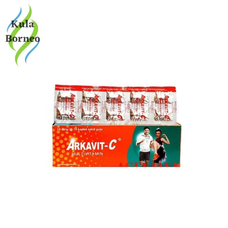 Jual Arkavit C Multivitamin 10 kaplet | Shopee Indonesia