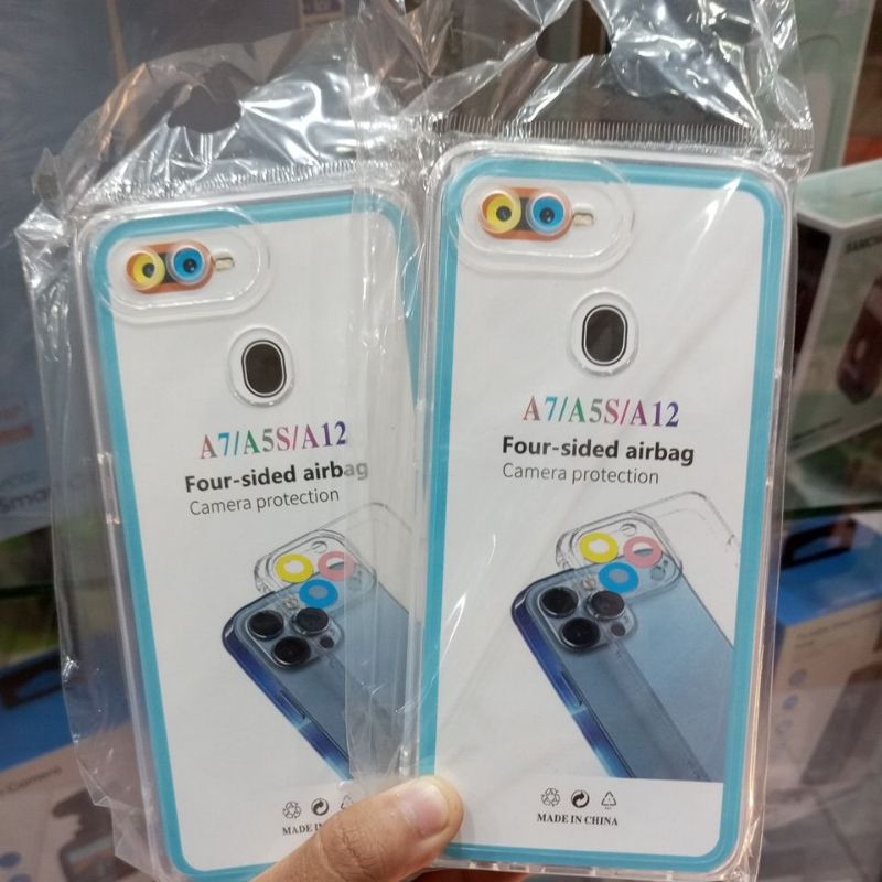 Jual Cace Cassing OPPO A5S Casing Bening Transparan + Pelindung Camera ...