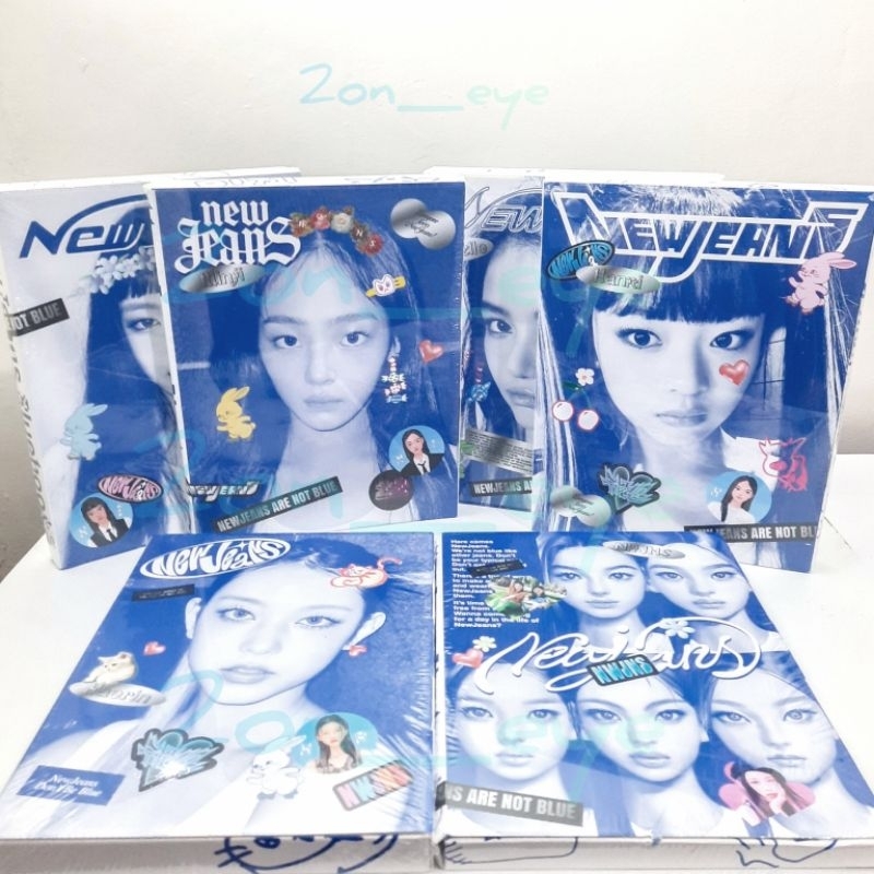 Jual [Ready Danielle Hyein] Official NewJeans 1st EP Bluebook Ver Sealed Album | Shopee Indonesia