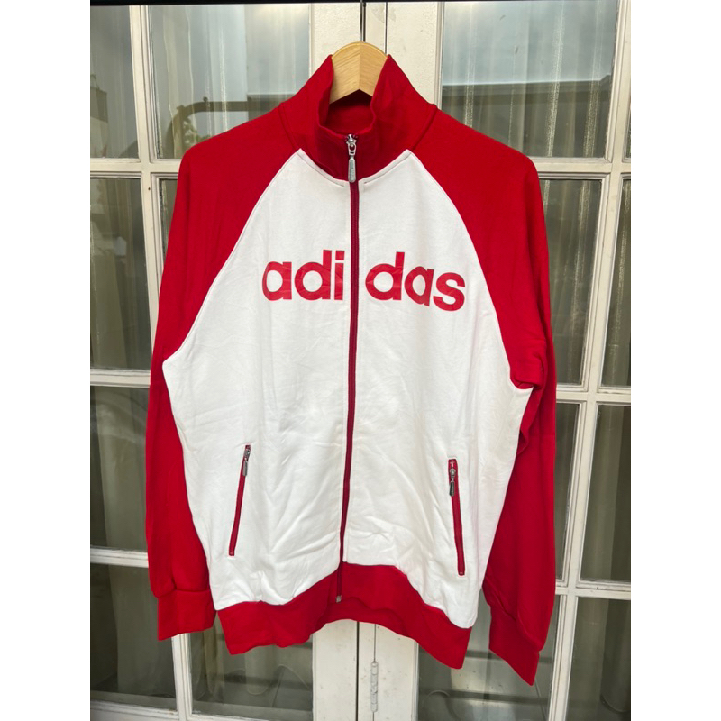 Jual Tracktop Adidas Merah Putih | Shopee Indonesia