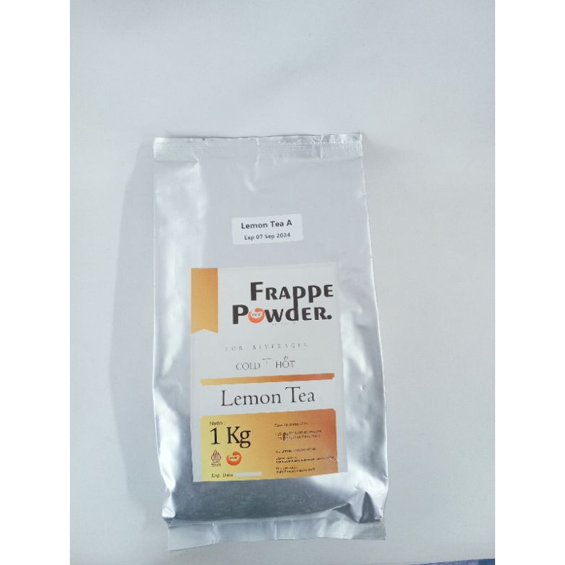 Jual Minuman Bubuk Rasa Lemon Tea Berkualitas 1kg - Hapro Frappe Lemon ...