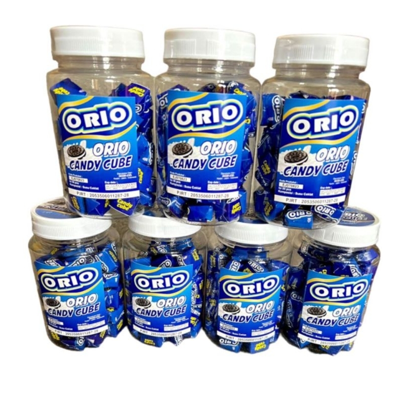 Jual ORIO B CANDYCUBE ISI 60 PCS | Shopee Indonesia