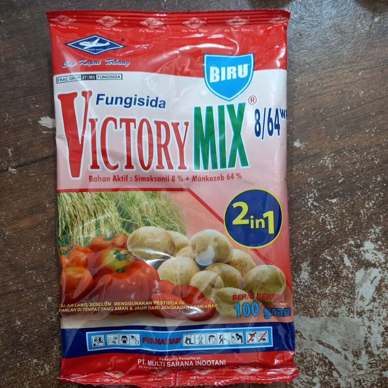 Jual VICTORY MIX 100GRAM FUNGISIDA KONTAK SISTEMIK | Shopee Indonesia