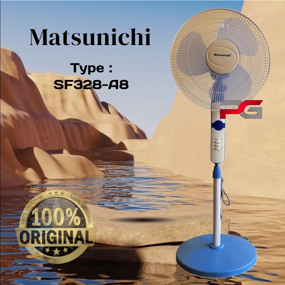 Jual Kipas Angin Berdiri / Stand Fan 15" Matsunichi SF328-A8 | Shopee ...