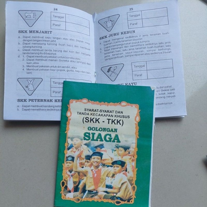 Jual Buku Saku Pramuka_SKU siaga penegak_SKKT siaga penegak | Shopee ...