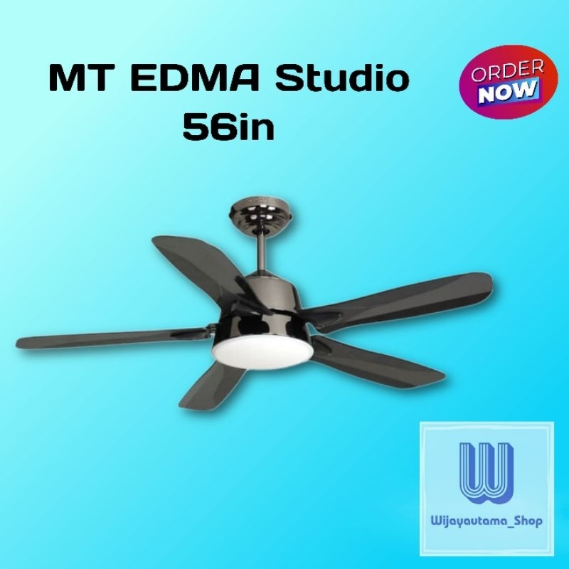 Jual MT EDMA 56IN Studio Kipas Angin Plafon Dengan Lampu Led | Shopee ...