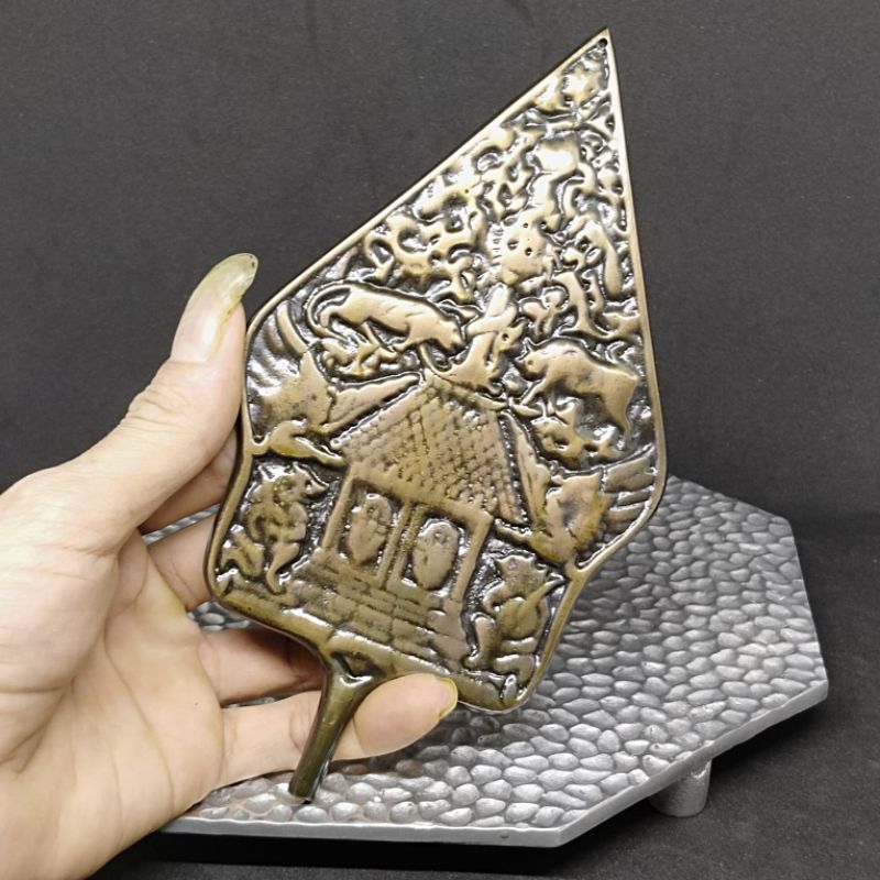 Jual Kelir gunungan wayang ukir aksesoris hiasan wayang jawa | Shopee ...