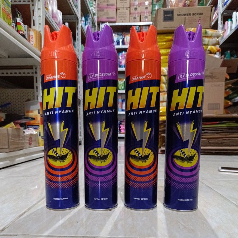 Jual Hit spray 400ml/Obat nyamuk/Obat nyamuk hit/Hit/Hit 400ml | Shopee ...