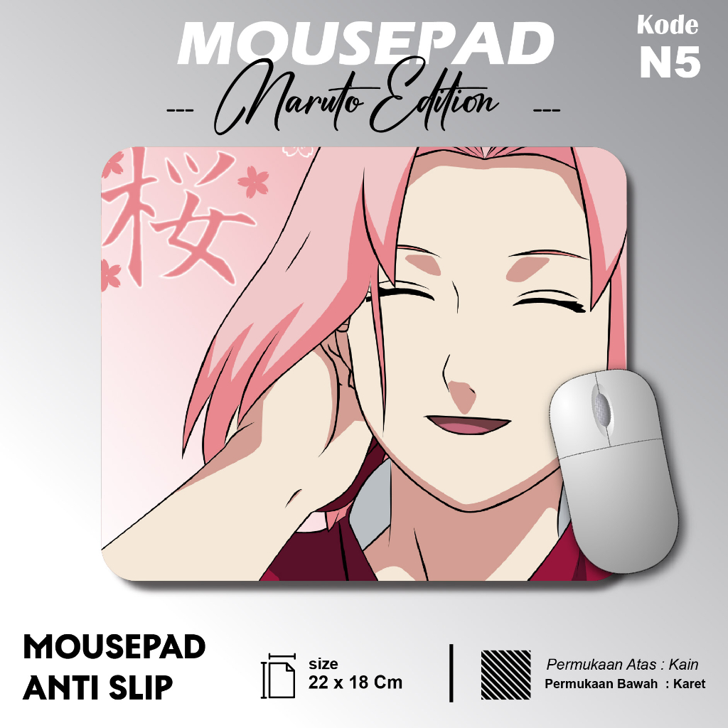 Jual MOUSEPAD NARUTO - ALAS MOUSE NARUTO - MOUSEPAD UKURAN BESAR | Shopee Indonesia