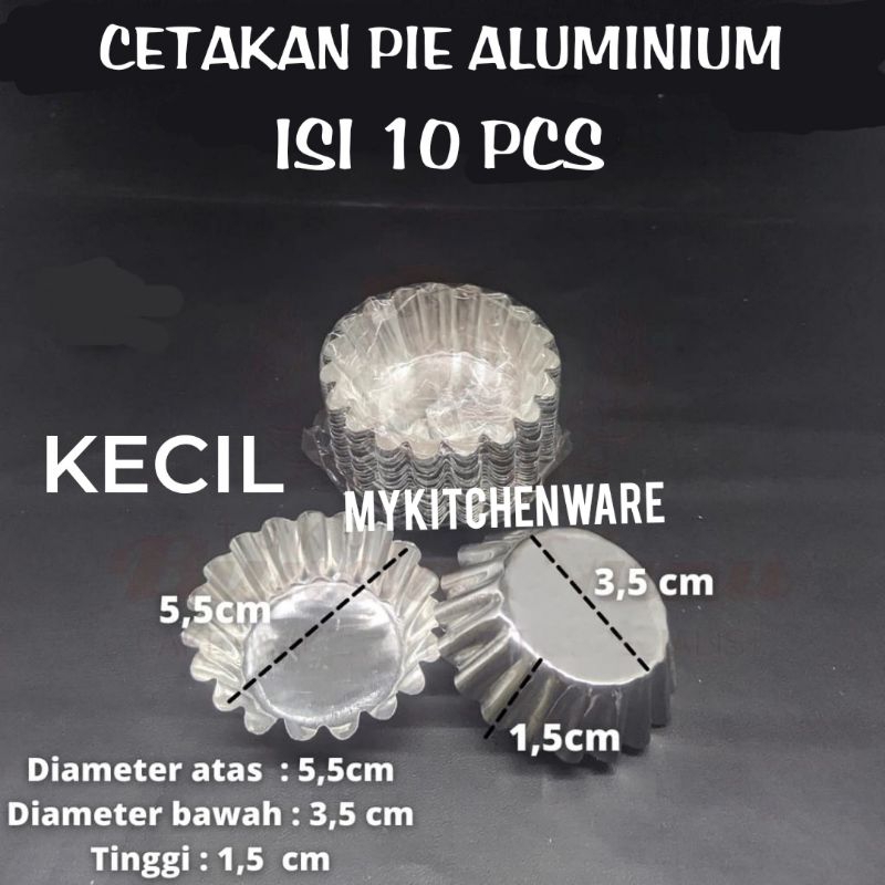 Jual cetakan TEPI BULAT kue sus pie susu pie buah cheese tart | Shopee ...