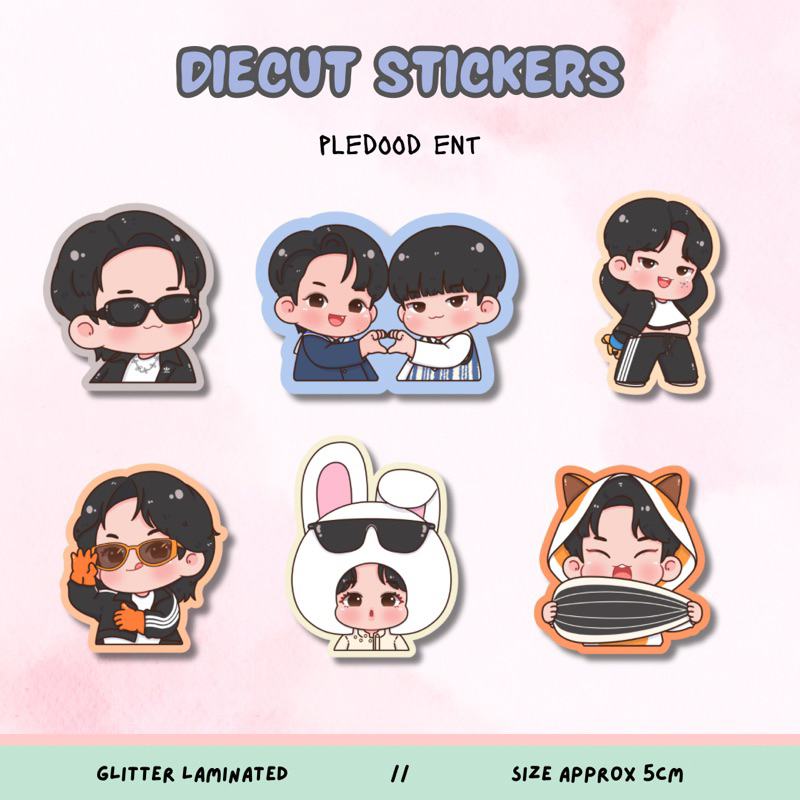 Jual SVT glitter die cut stickers | Shopee Indonesia