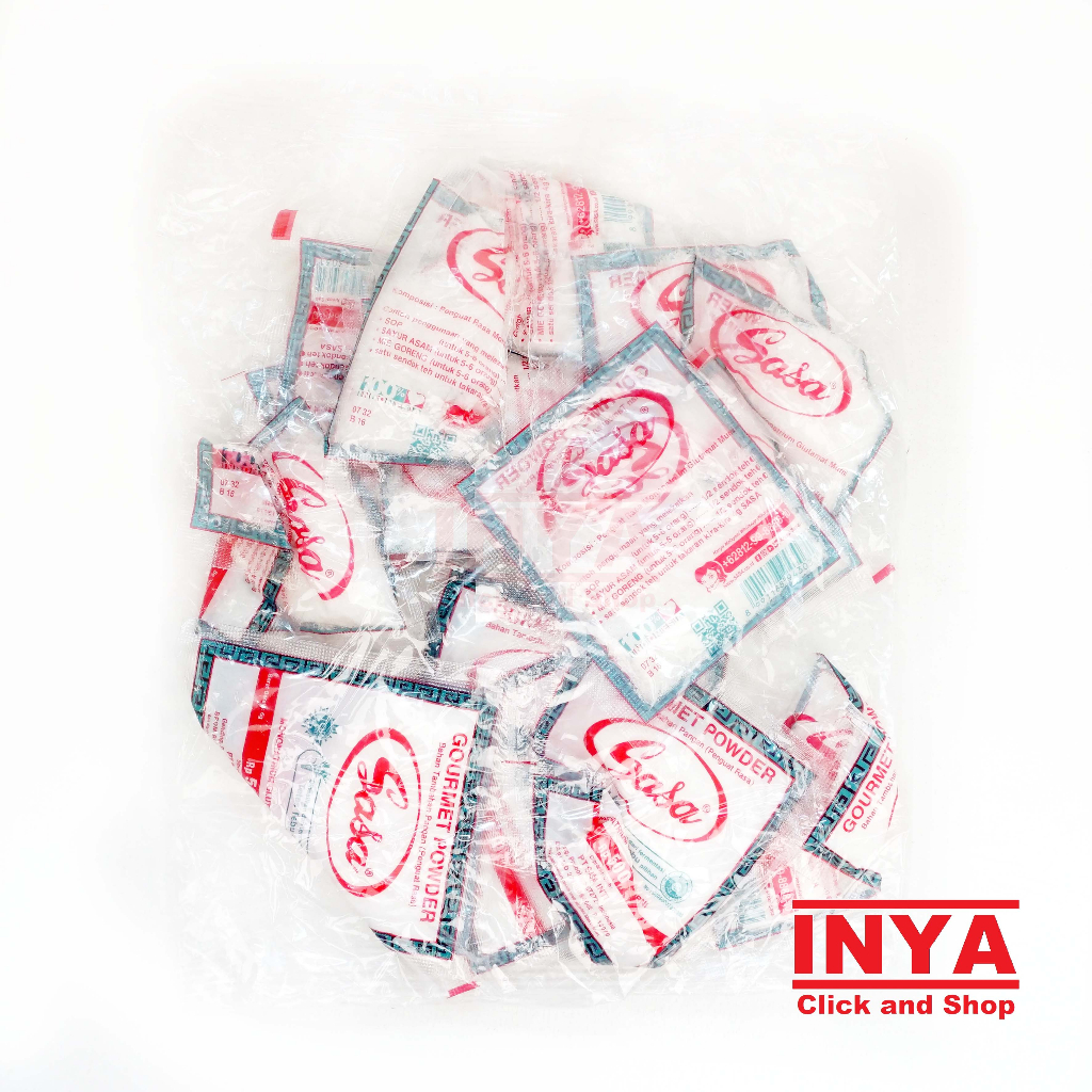 Jual Sasa Penyedap Rasa MSG Kemasan Sachet 1 Pack 20x6gr - Seasonings ...