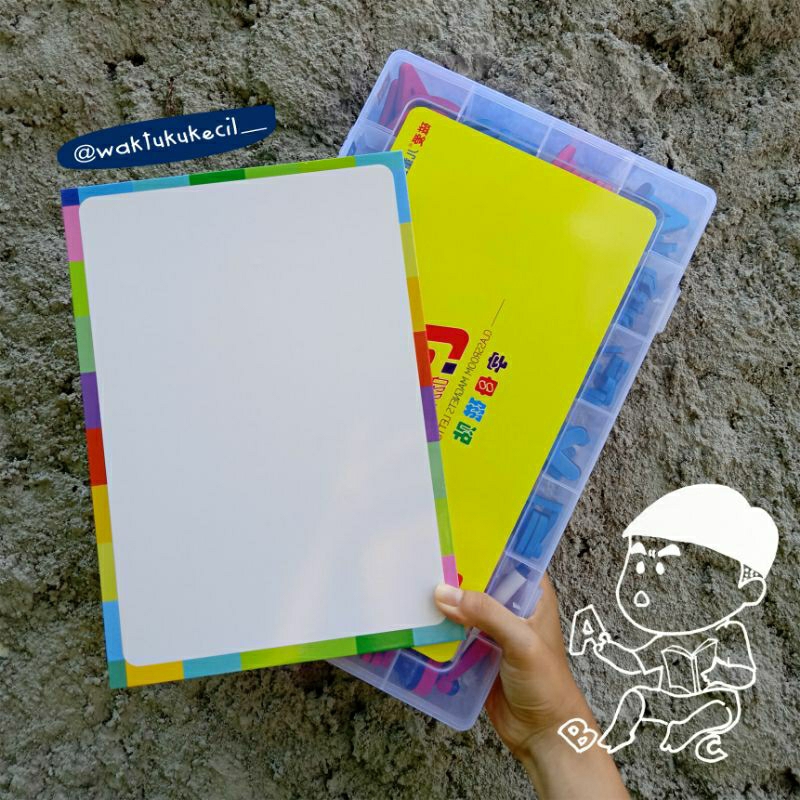 Jual EVA FOAM MAGNETIC MOVEABLE ALPHABETH | Shopee Indonesia