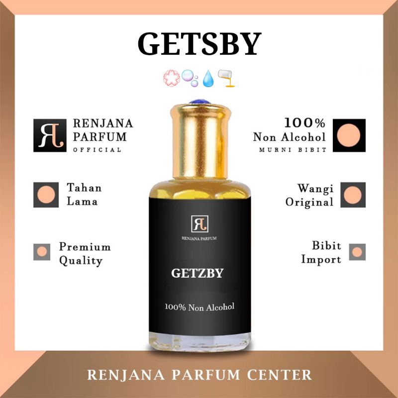 Jual Parfum Minyak Wangi GETSBY - Non Alkohol | Shopee Indonesia