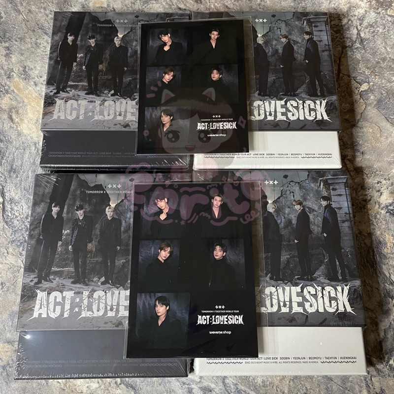 Jual Fullset DVD & Bluray Set TXT ACT : LOVESICK IN SEOUL TOMORROW X ...
