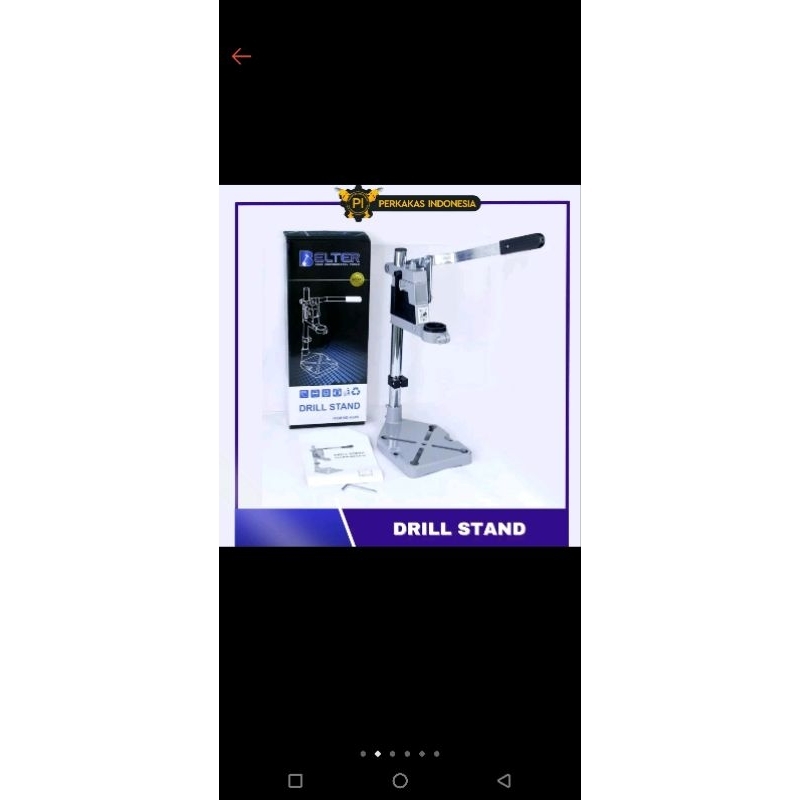 Jual Drill Stand Bor Tangan Yang Bisa Di Modif Menjadi Bor Meja Duduk ...
