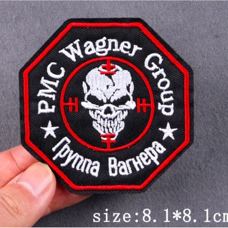 Jual patch bordir pmc wagner group rusia emblem Embroidery aksesoris tambahan | Shopee Indonesia