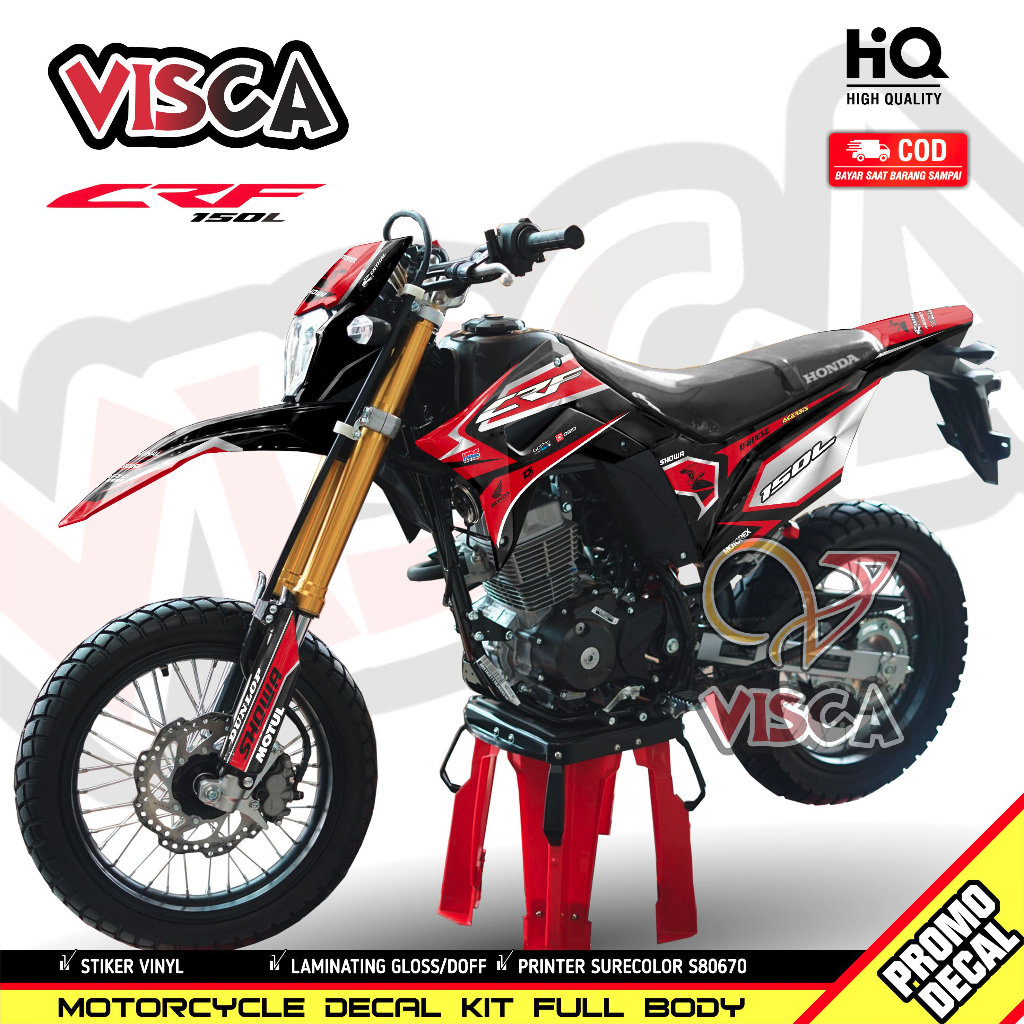 Jual Decal CRF 150L Terbaru Full Body Decal CRF 150L Full Body Keren ...