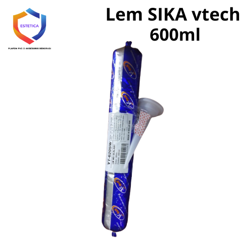 Jual Lem Sika Vtech /Lem Wallpanel /Sealant Sosis Hybrid Warna Putih ...