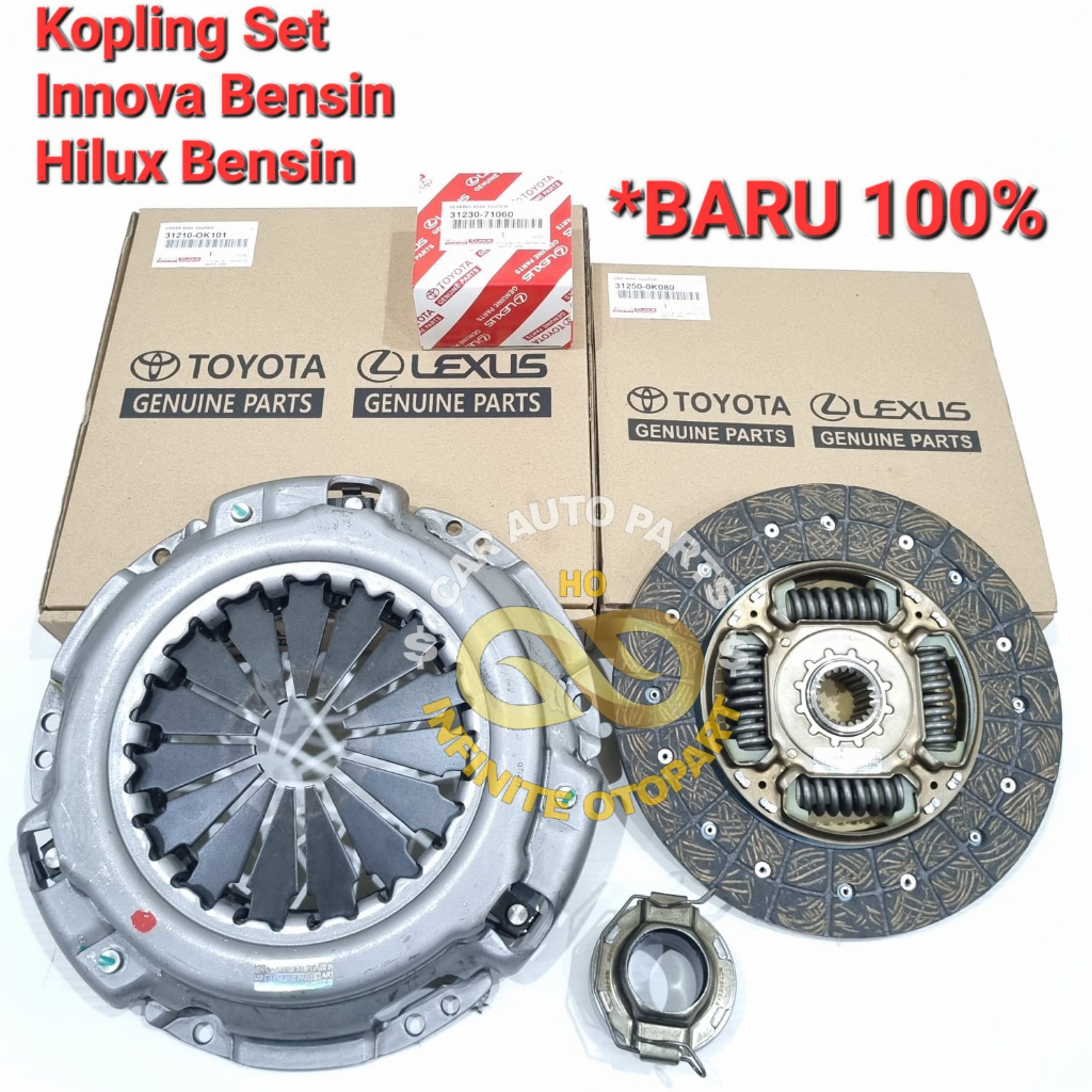 Jual KOPLING SET KAMPAS DEKRUP DEKLAHAR TOYOTA INNOVA BENSIN INOVA ...