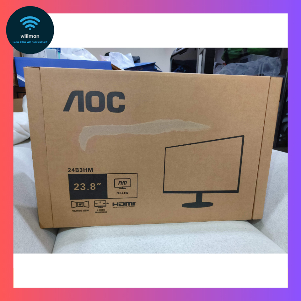 Jual AOC 24B3HM 24" 1080p FHD 75Hz Slim LED Monitor VA HDMI Bukn 24B2hm ...