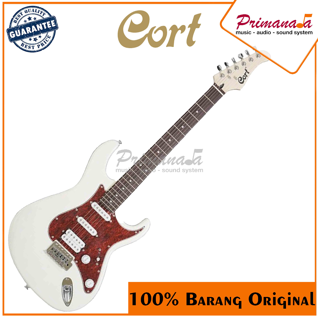 Jual Cort G115 Black Olympic White Gitar Listrik Guitar Electric ...
