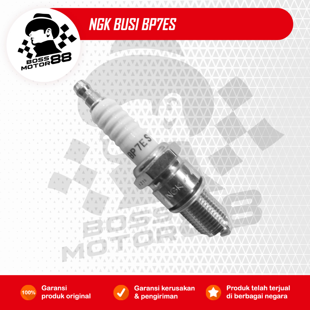 Jual NGK Busi BP7ES Motor Satria R Ninja R Mobil Kijang Suzuki SS ...