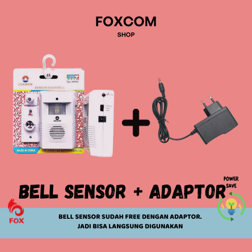 Jual BELL SENSOR / BELLL SENSOR FREE ADAPTOR / BELL SENSOR ANTI MALING ...