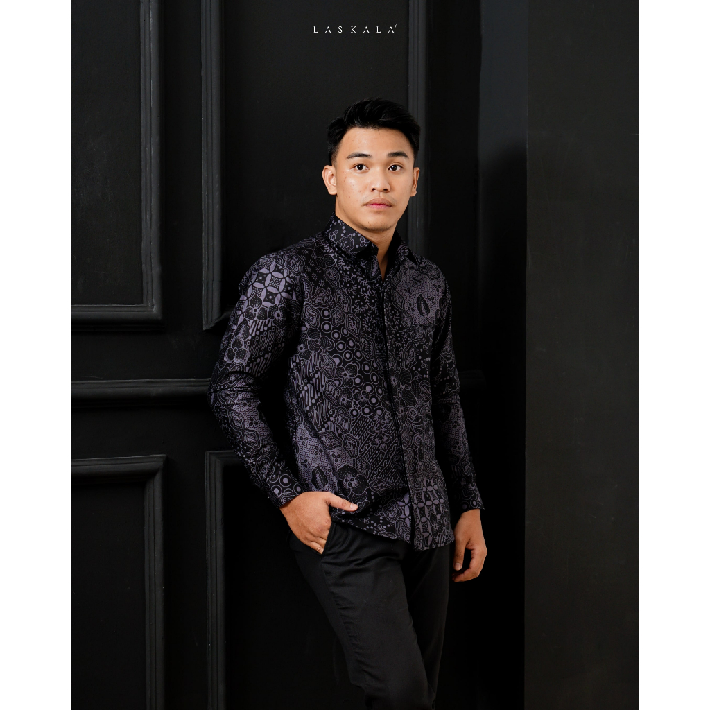 Jual Laskala Premium Batik Slimfit Ardian 2.0 K06A232 | Shopee Indonesia