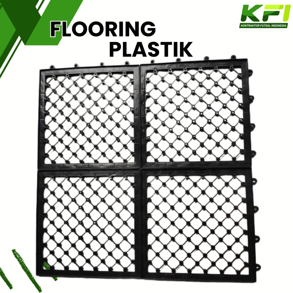 Jual Flooring Plastik Alas Lantai Kayu Decking 30 x 30 cm Dari KFI ...