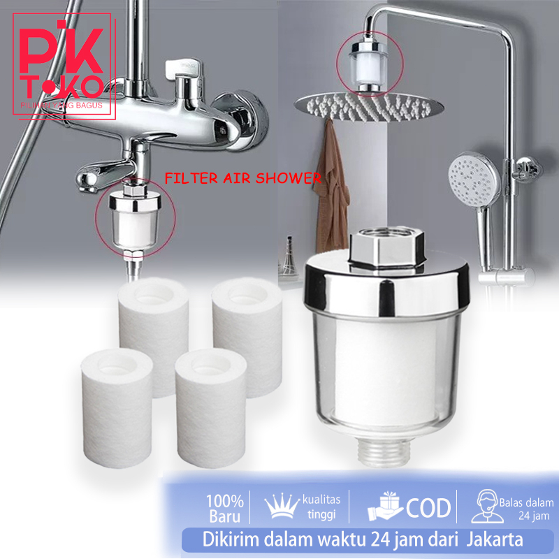 Jual Universal Shower Filter Tingkatkan Kualitas Air Dengan Filter ...