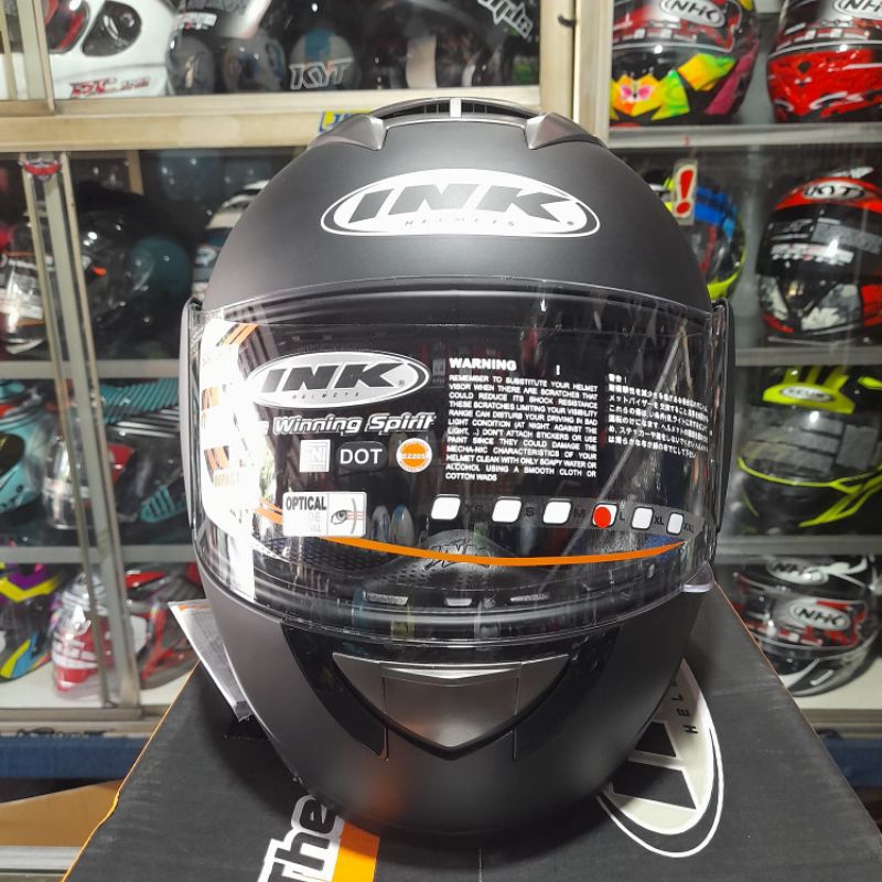 Jual helm ink cl max hitam doff | Shopee Indonesia