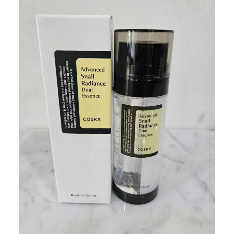 Jual Cosrx Advanced Snail Radiance Dual Essence 80ml | Shopee Indonesia