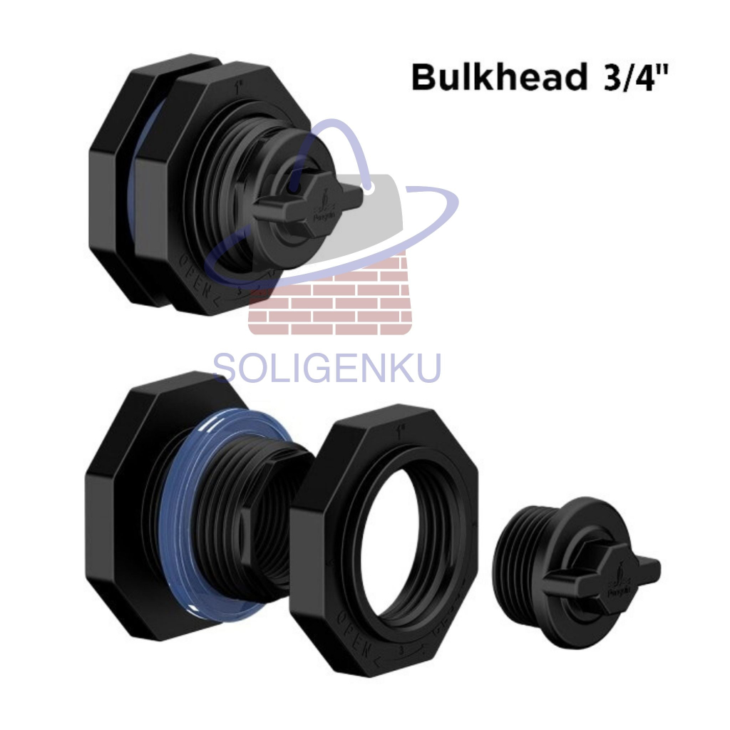 Jual Fitting penguin orginal / Bulkhead penguin orignal / vault ring ...
